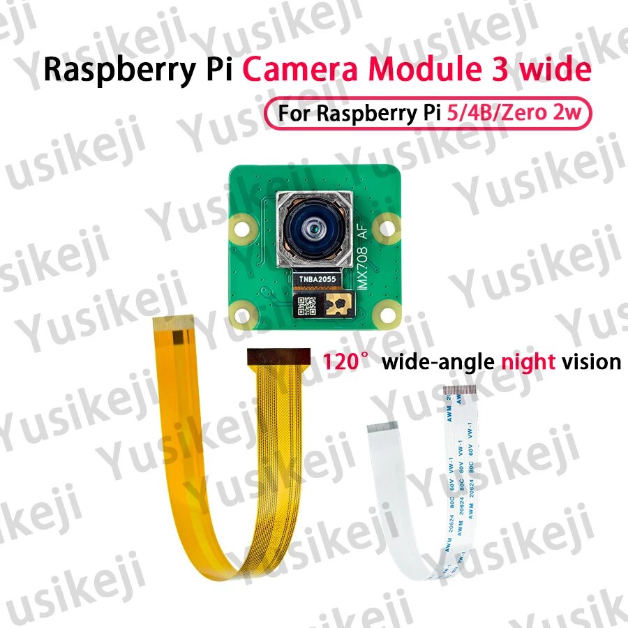 Камера Raspberry Pi Module 3 Wide 12MP IMX708