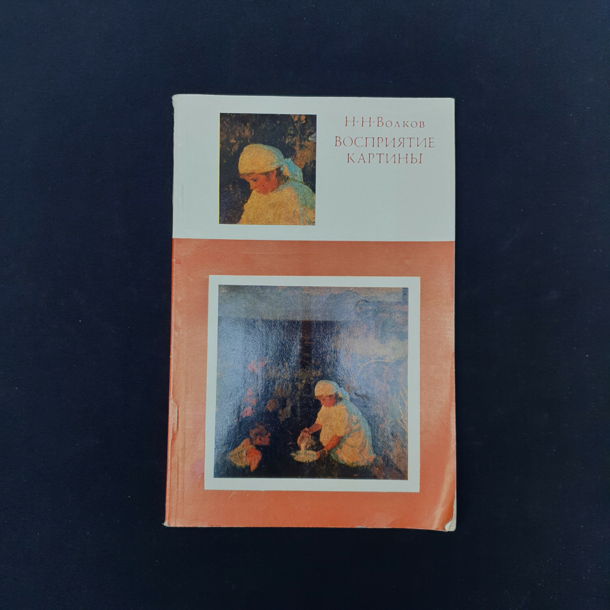 Советское издание Н. Н. Волкова «Восприятие картины» интересная книга о том, как смотреть и понимат