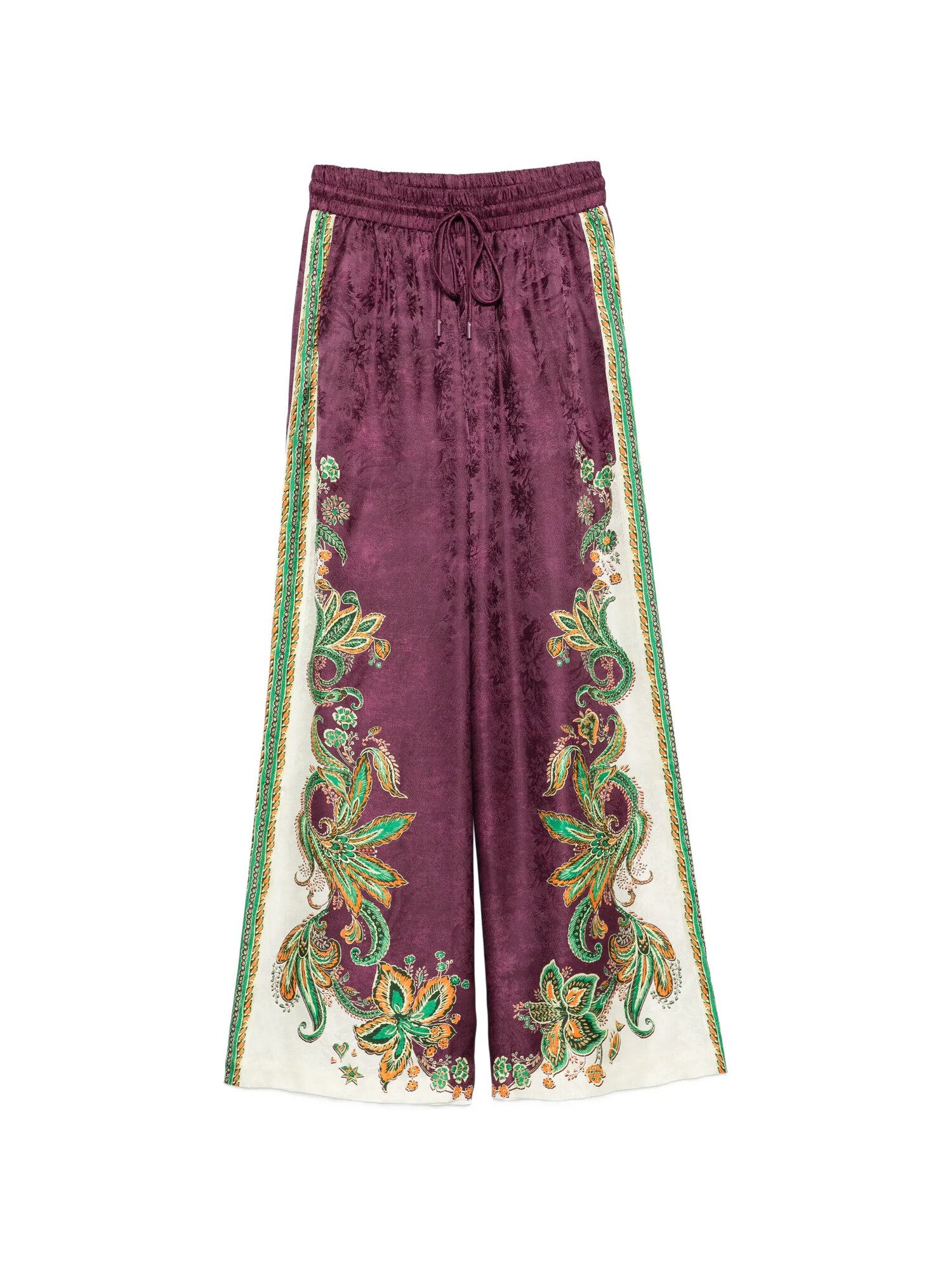 Брюки ALEMAIS Ruthie paisley-print palazzo pants