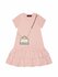 Платье Aigner Graphic-print mini dress, размер 10 лет, кораллово-розовый