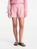 Шорты MC2 Saint Barth Striped pleated shorts, размер 42, бежевый/белый