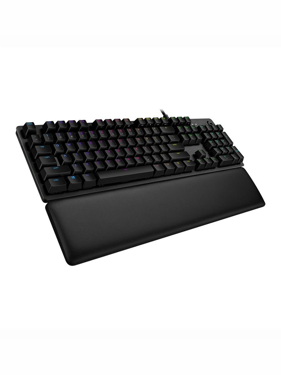 Logitech G G513 CARBON Tactile GX Brown Проводная механическая игровая клавиатура, русская раскладка, черная