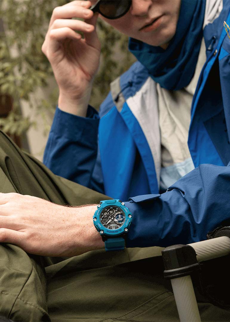 Наручные часы CASIO, голубой — фото 1