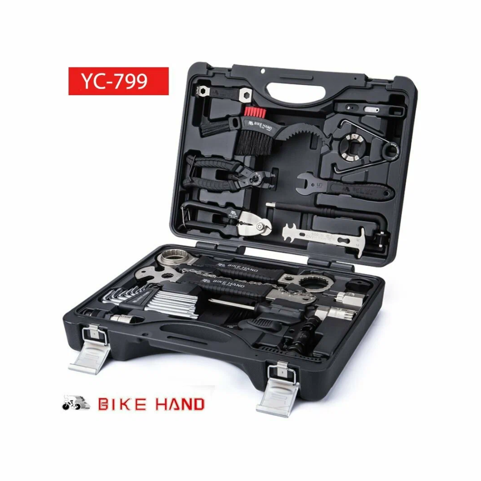 Набор инструментов 23 предмета в кейсе Bike Hand YC-799