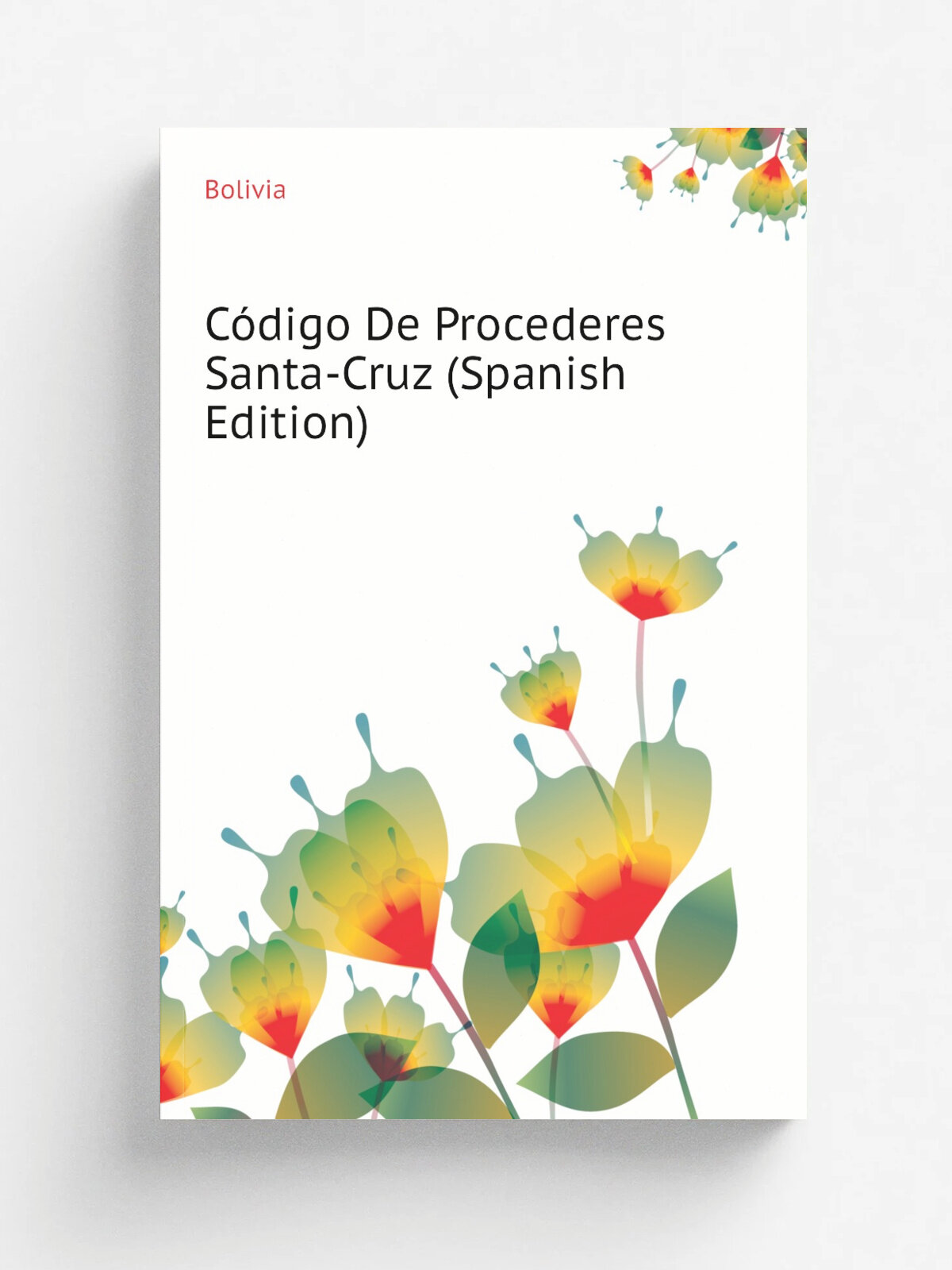 C.digo De Procederes Santa-Cruz (Spanish Edition) | Bolivia | Репринт