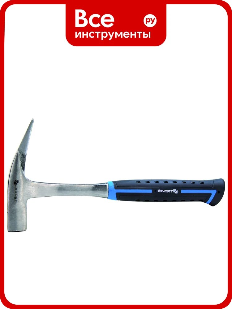 Молоток плотника HOEGERT TECHNIK монолитный, 600 г, с рукояткой из из стекловолокна HT3B031