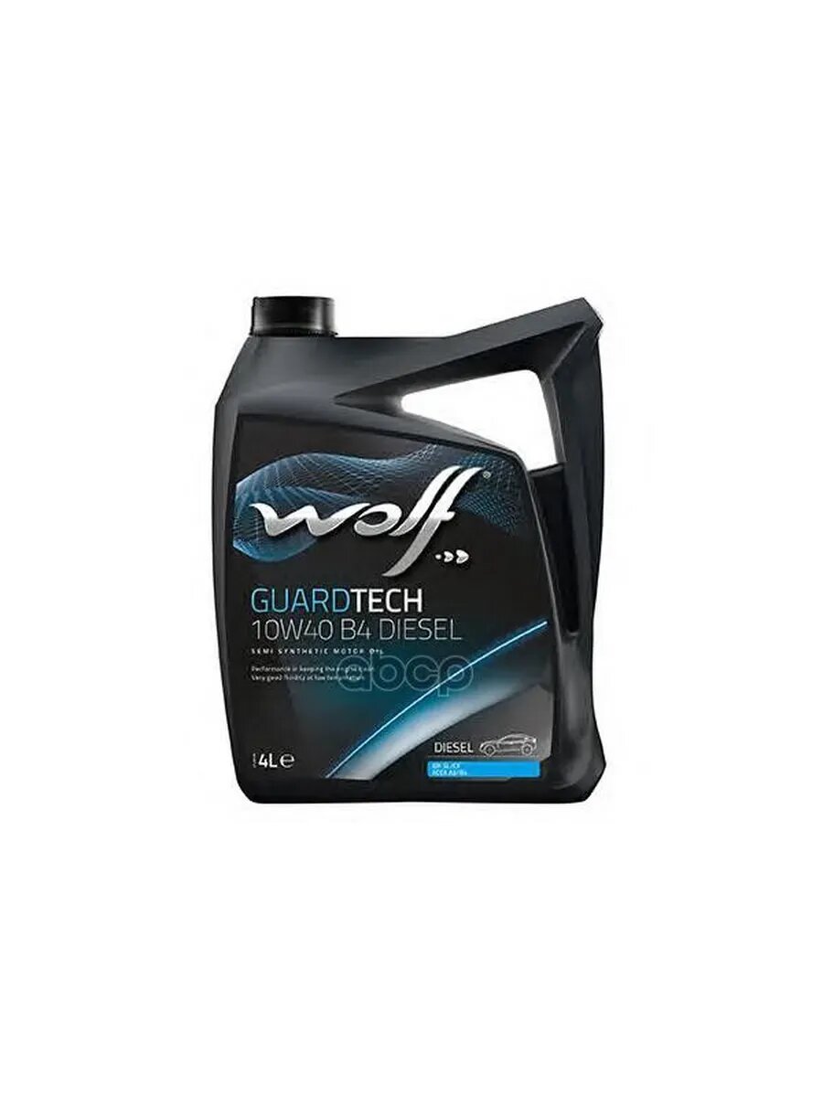 Wolf Wolf Guardtech 10W40 B4 Diesel Sl/Cf A3/B4 Полусинт. (4