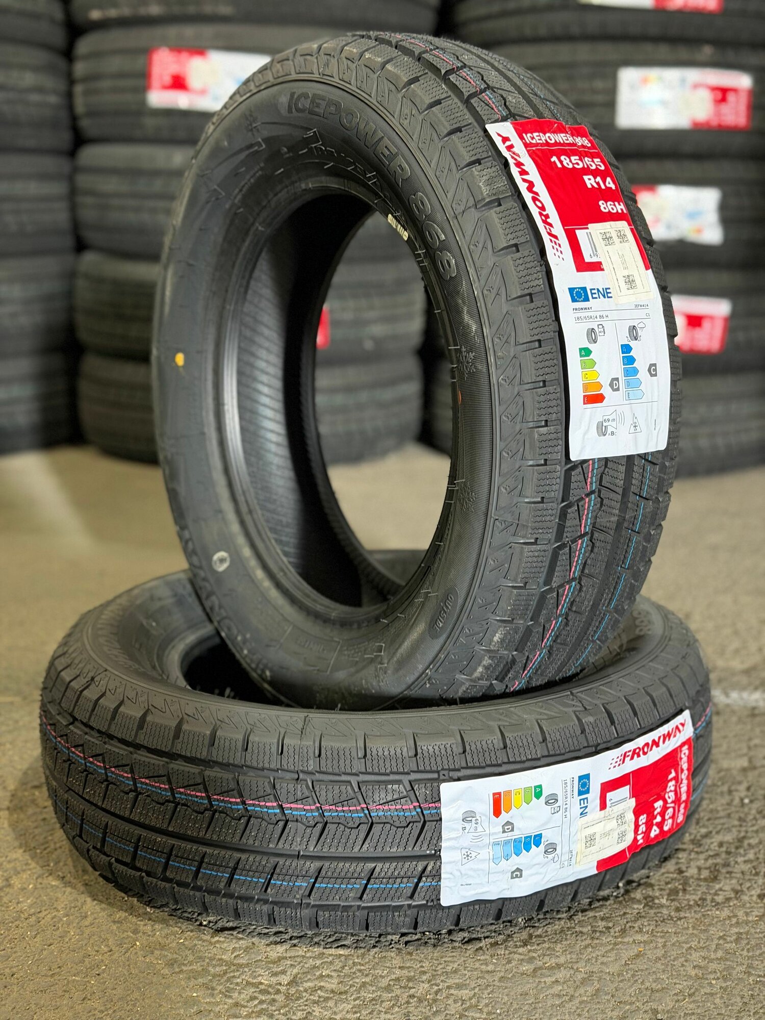 Шина зимняя 185/65R14 86H FRONWAY ICEPOWER 868 Автомобильная резина