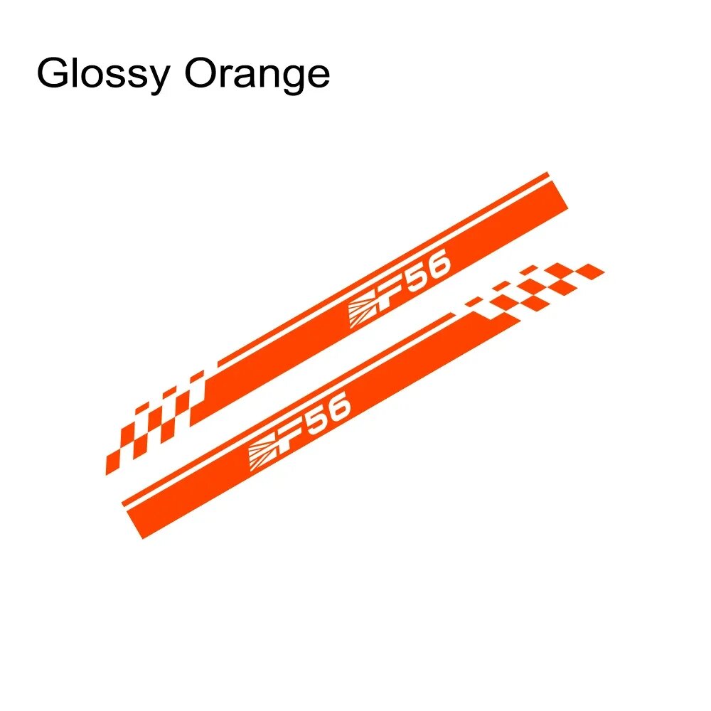 Наклейки на авто Mini Cooper F56 Glossy Orange