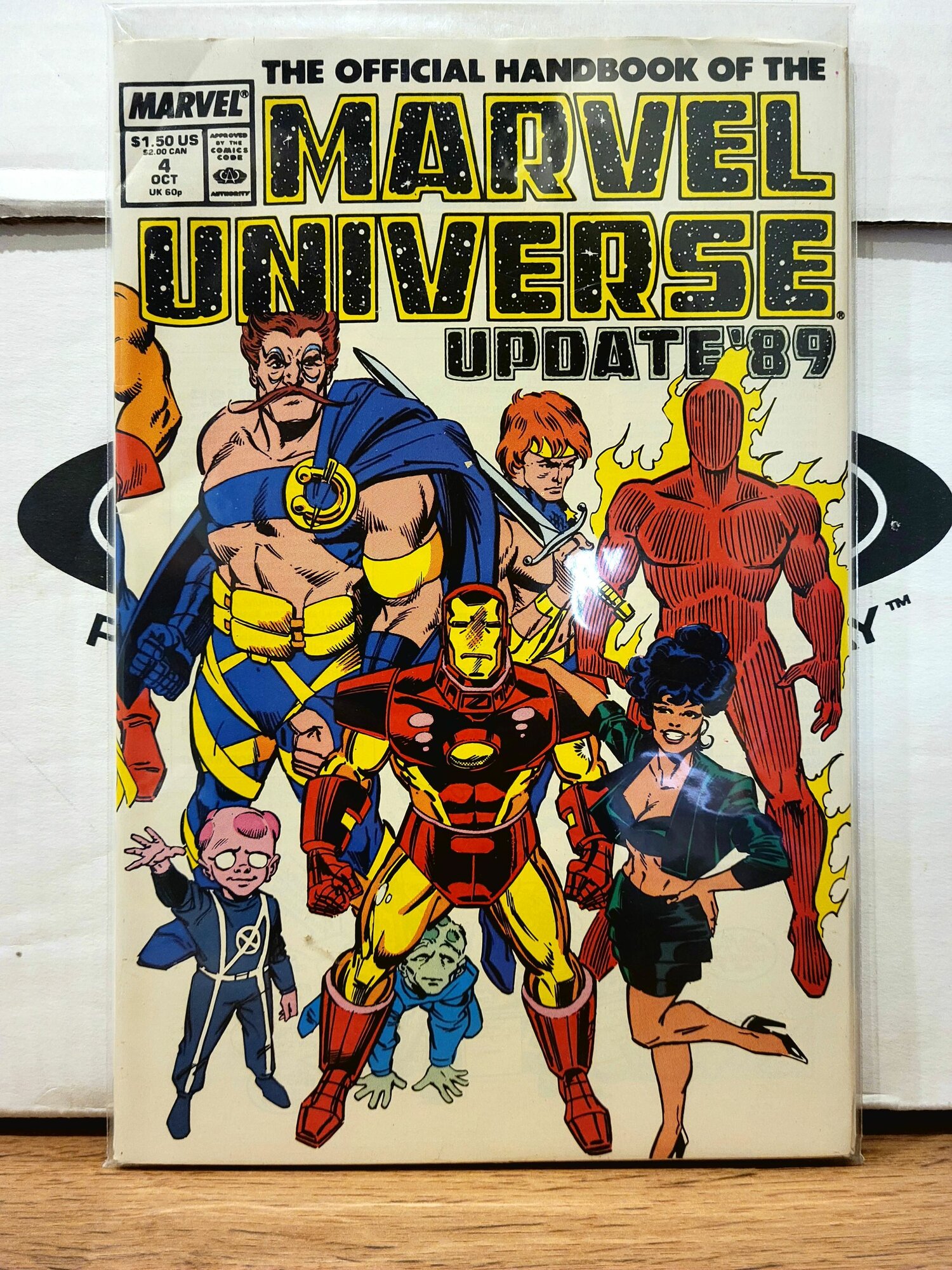 Ретро Комикс Marvel Universe #4. 1989 Год. Оригинал!