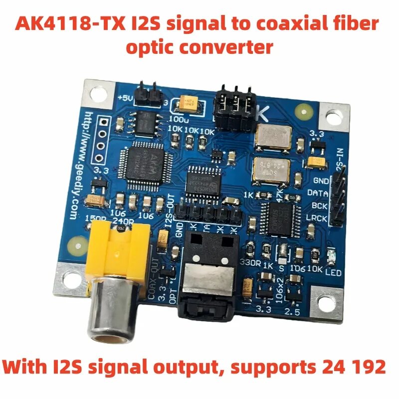 Модуль AK4118 для Raspberry Pi