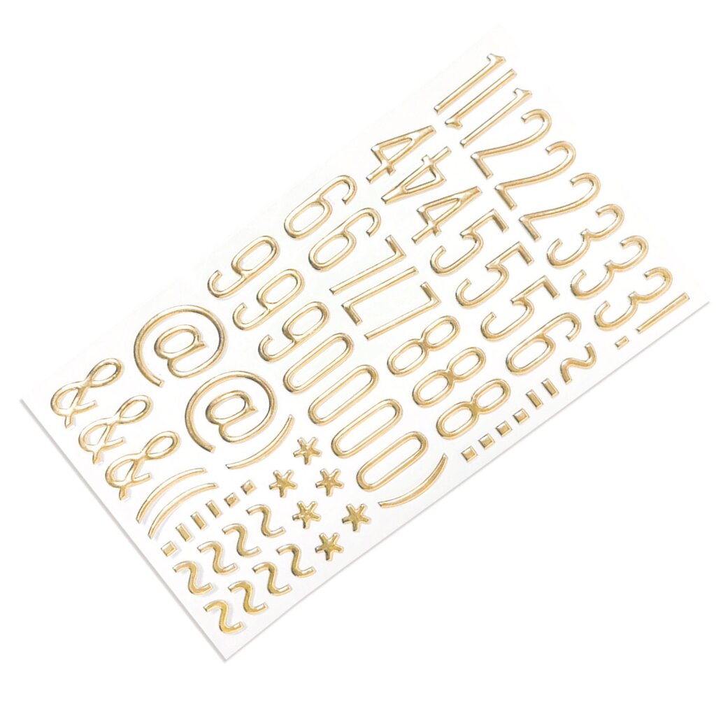 Золотая блестящая наклейка с буквами для журнала, блокнота, планировщика, 3D металлическая наклейка с буквами для альбома для скрапбукинга