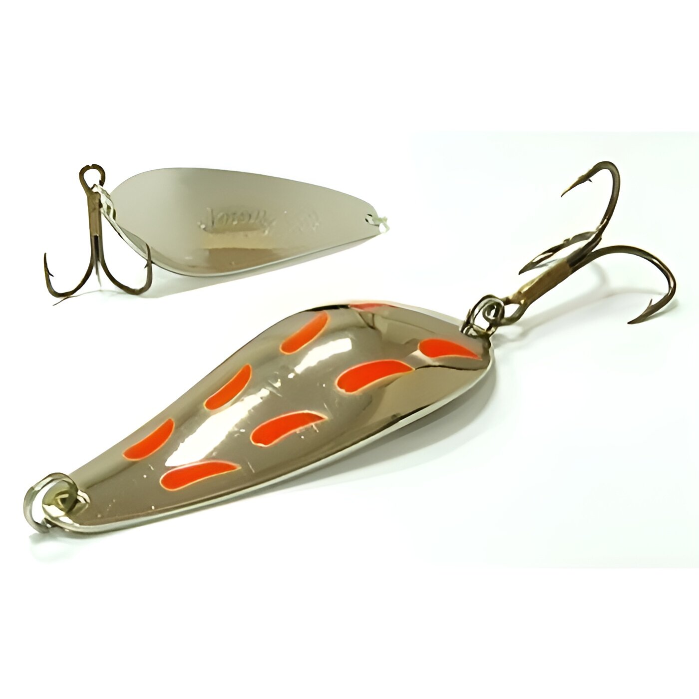 Блесна колеблющаяся Mister Cro атом, 67/12 S, с точками, 1 шт.