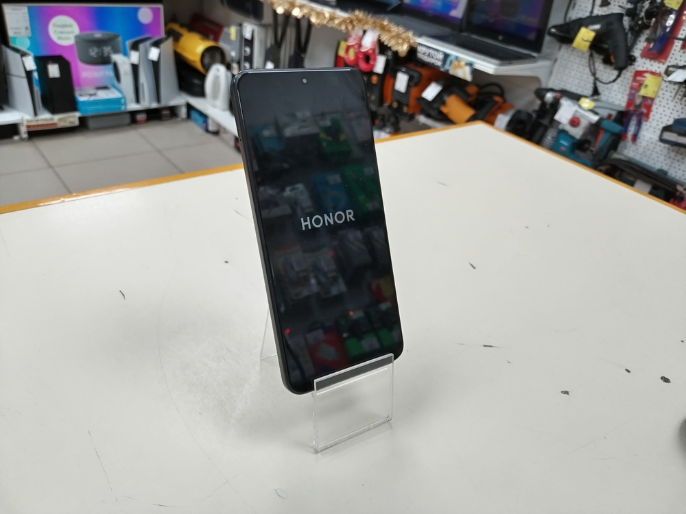 Смартфон HONOR X8 4G 6/128 ГБ RU, Dual nano SIM, cиний океан Б/У, Уценка