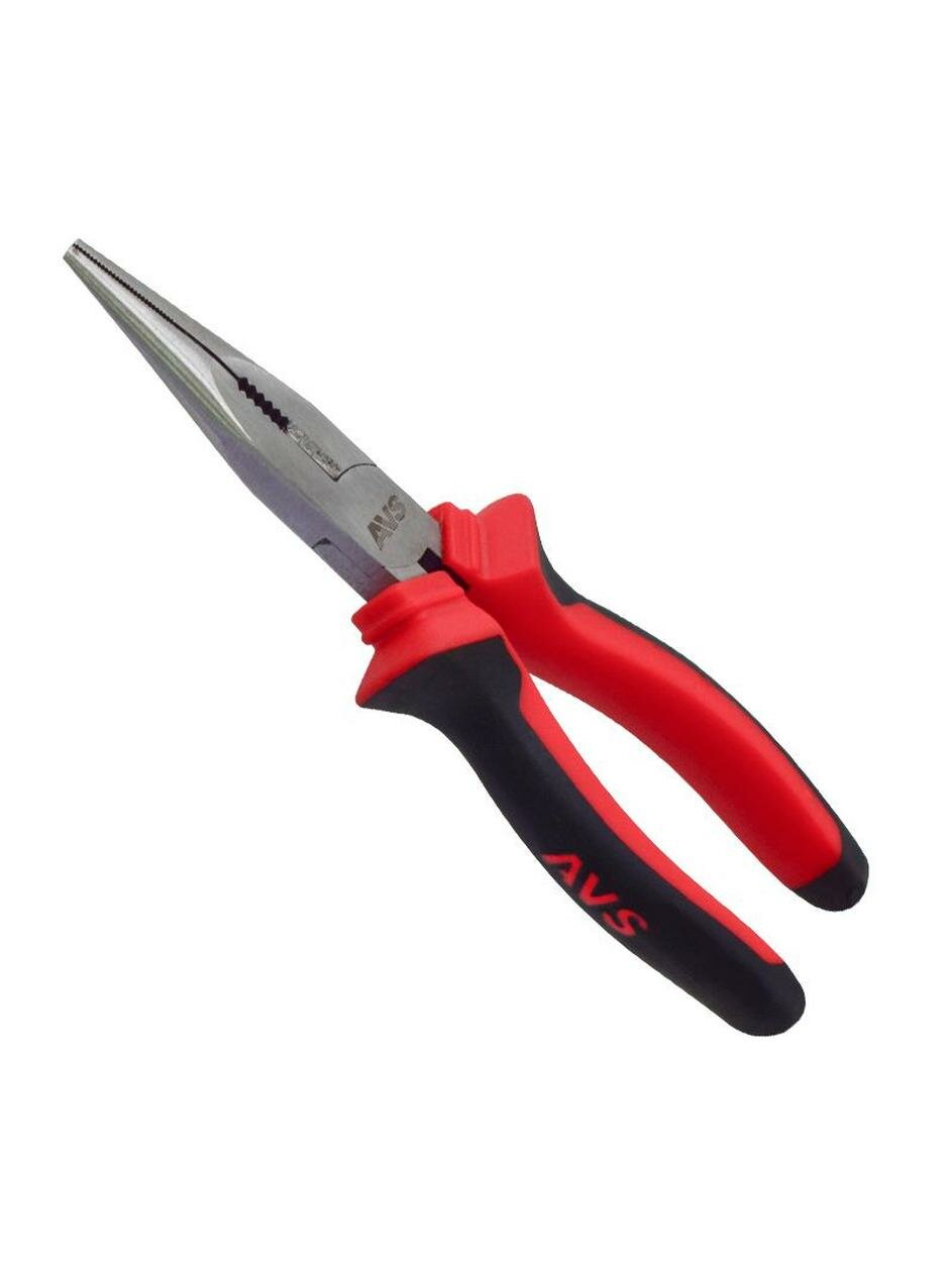 Длинногубцы AVS DLG0160-S, 160мм, антистатические, твердость 50-55 HRC