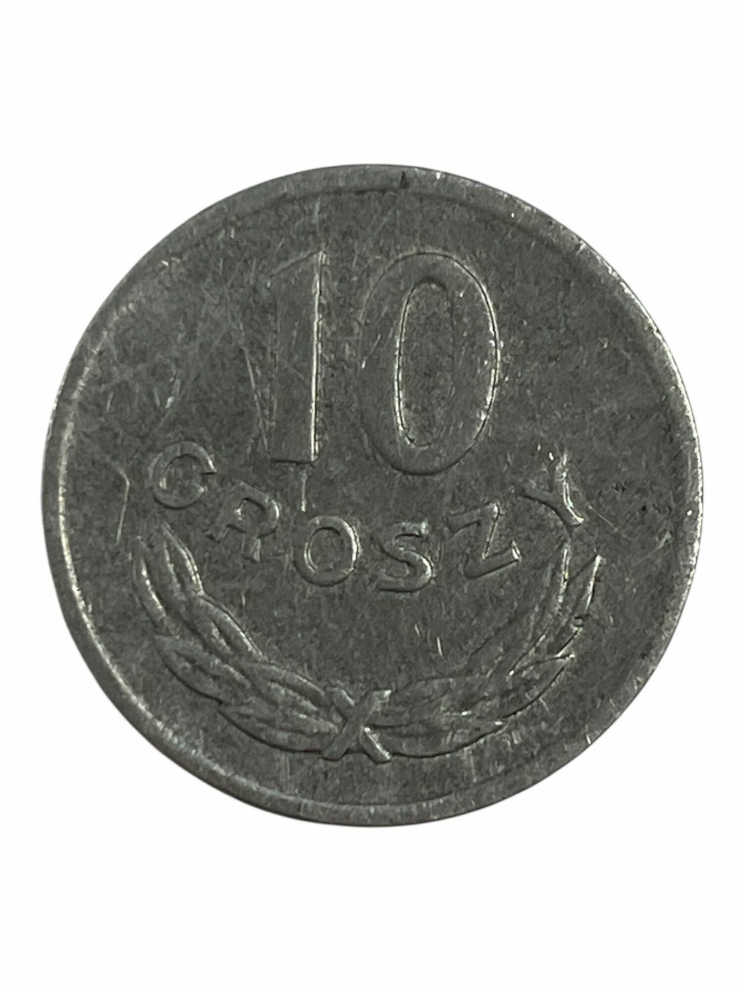 Монета Польша 10 грошей 1968 год