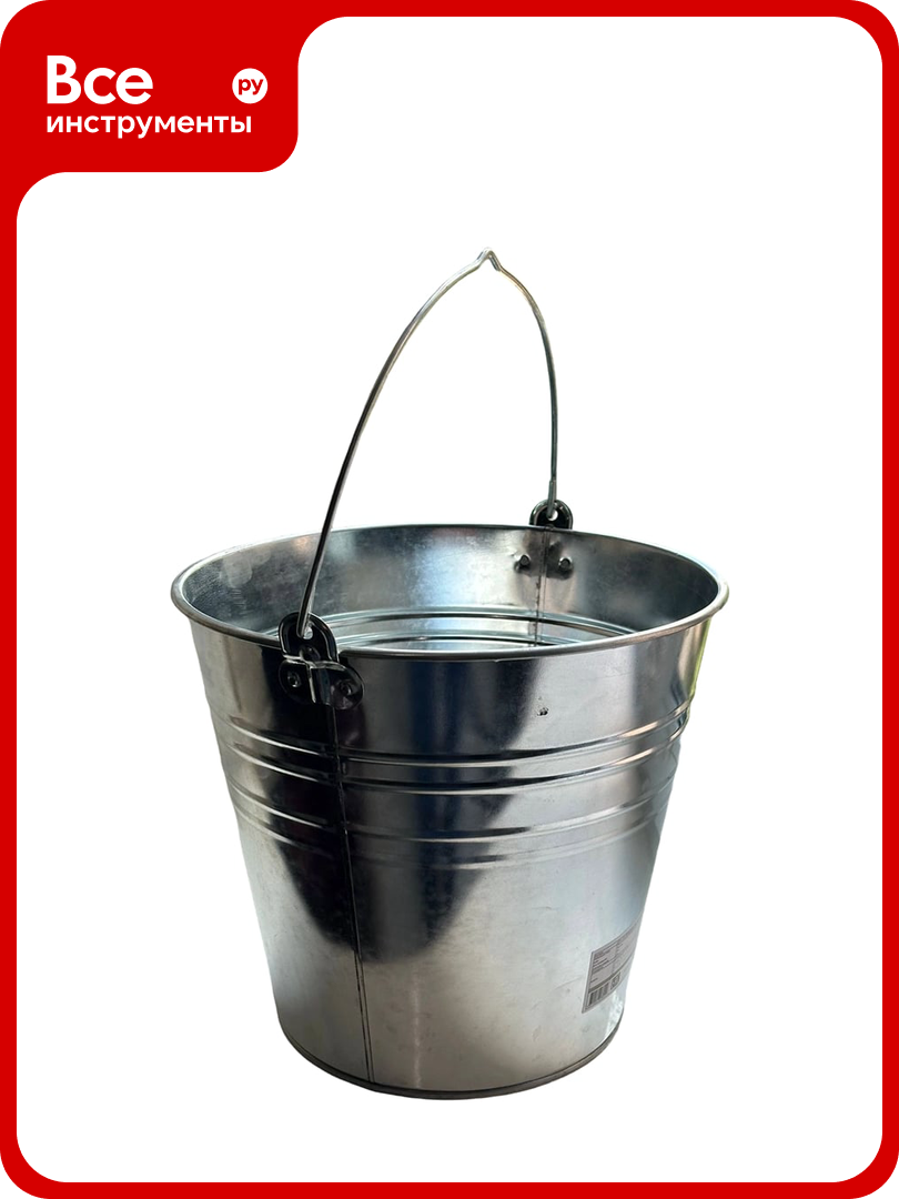 Ведро металлическое SAMGRUPP оцинкованное, 12 л, S SAMC-103110012