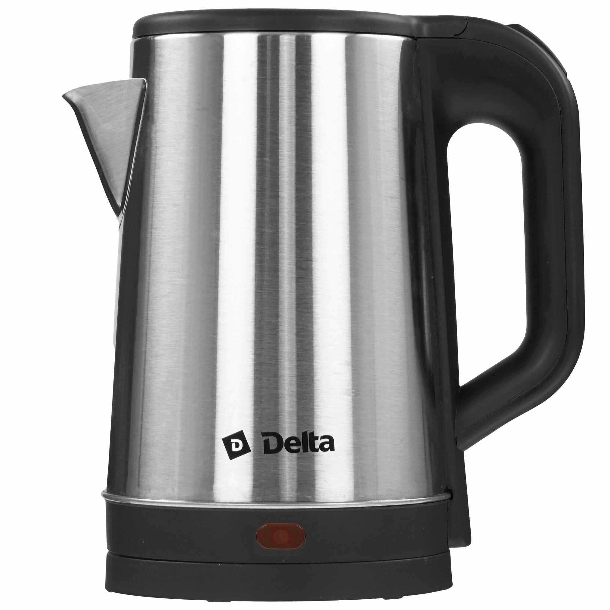 Электрочайник Delta DL-1118, 1.8л, 1500Вт, нержавеющая сталь