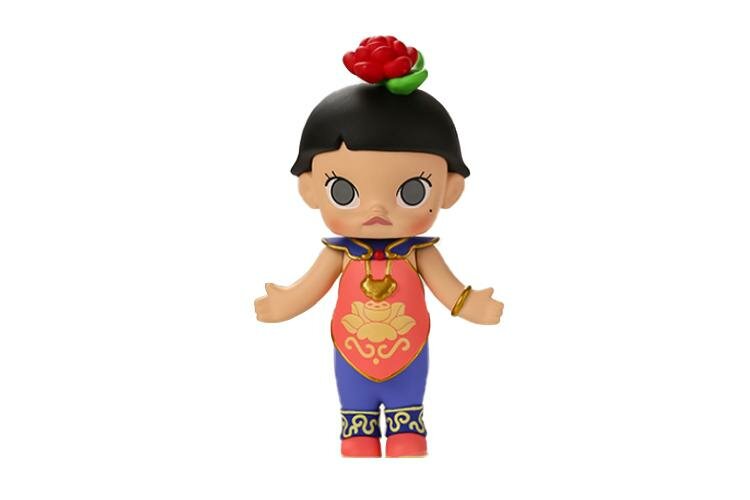Фигурка унисекс POP MART Molly City Yangliuqing Tianjin Limited, Willow Green Blister Pack, 8 см
