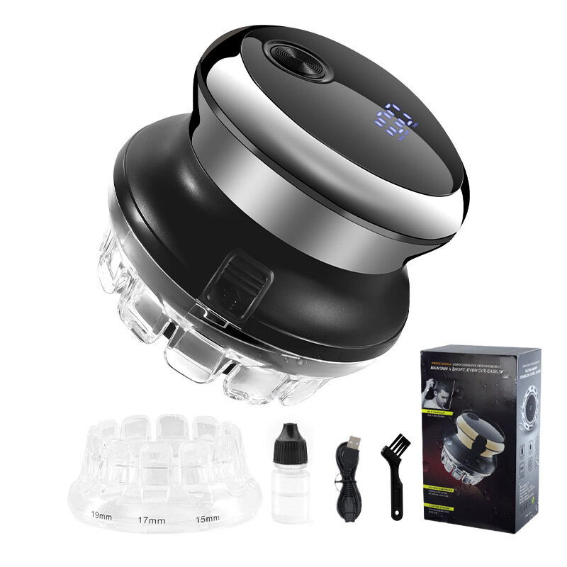 Популярная машинка для стрижки волос в стиле НЛО, домашняя машинка для самостоятельной стрижки, полностью моющийся электрический триммер для бритья головы.