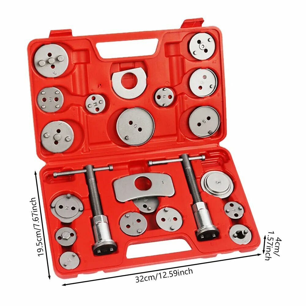 Ключ для регулировки тормозных суппортов, инструмент для разборки дисковых тормозов, красный