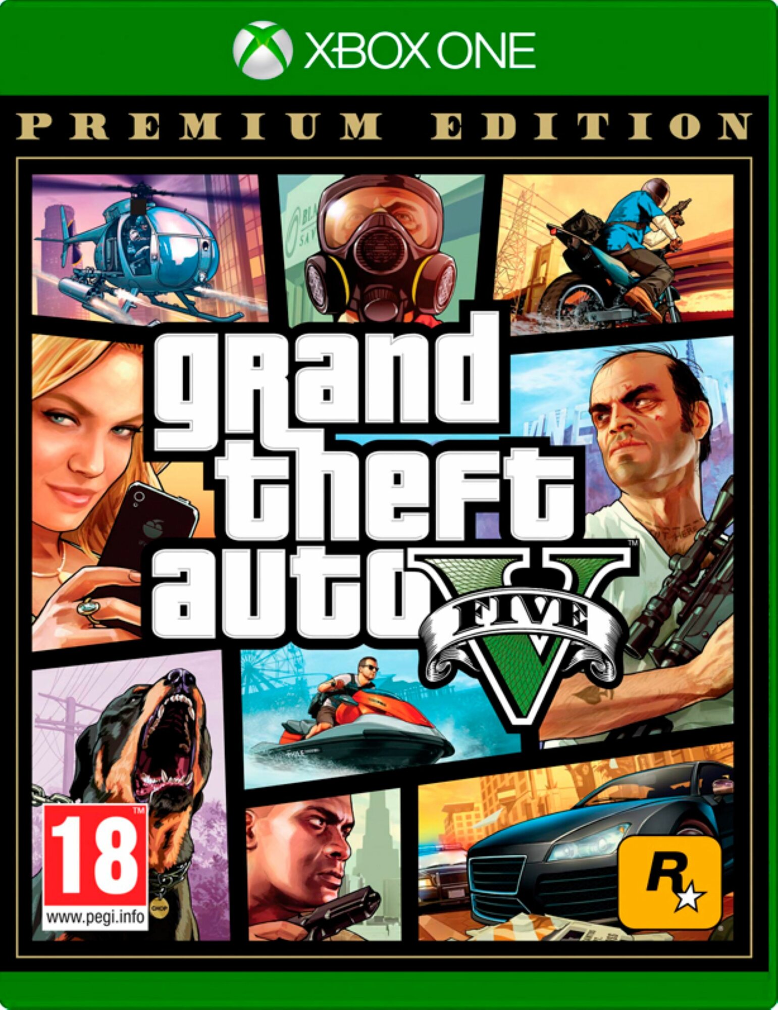 Grand Theft Auto V. Premium Edition (русские субтитры) (Xbox One/Series X)