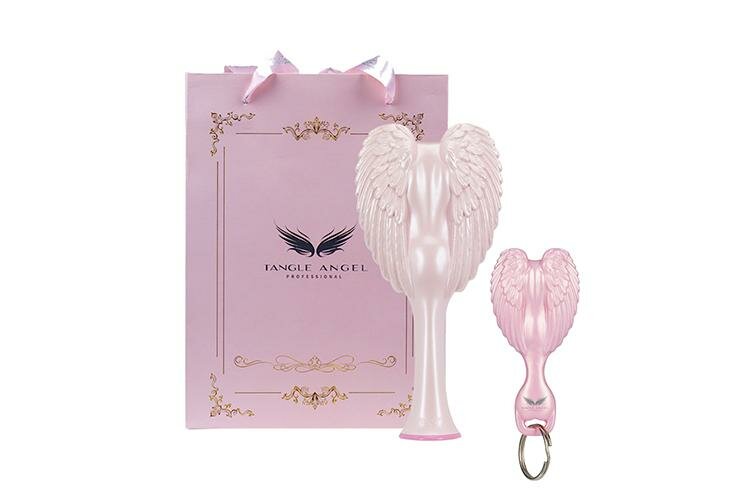 Расческа унисекс TANGLE ANGEL Magic Box Queen's с брелоком для волос, легкая и воздушная