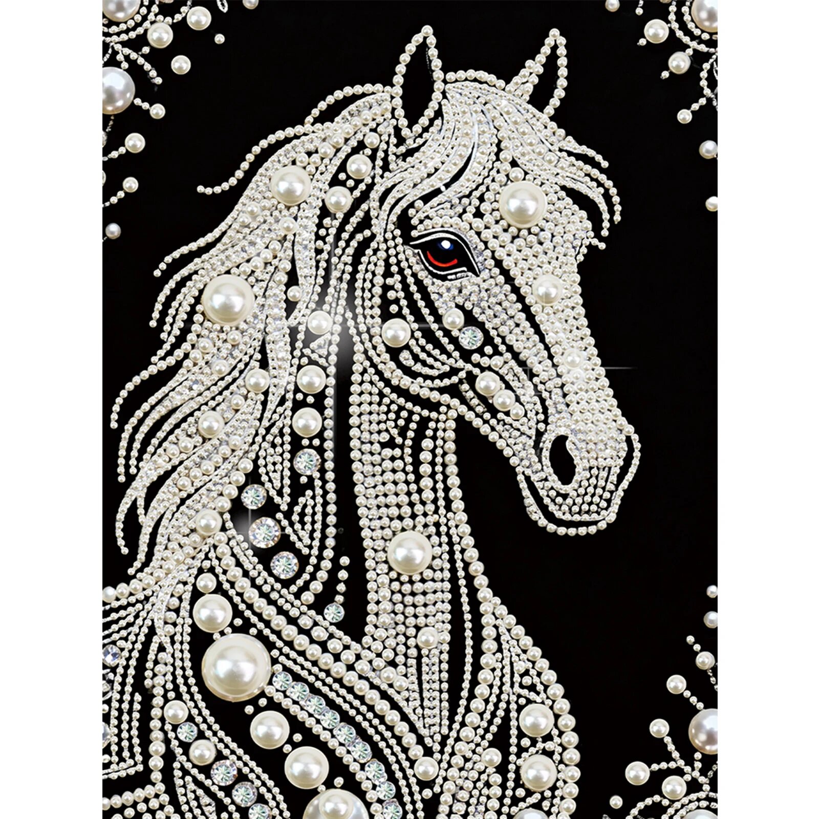 Наборы для рисования жемчужными красками своими руками для взрослых/начинающих, подарок, декор для дома, жемчужная живопись 30x40 см без рамки