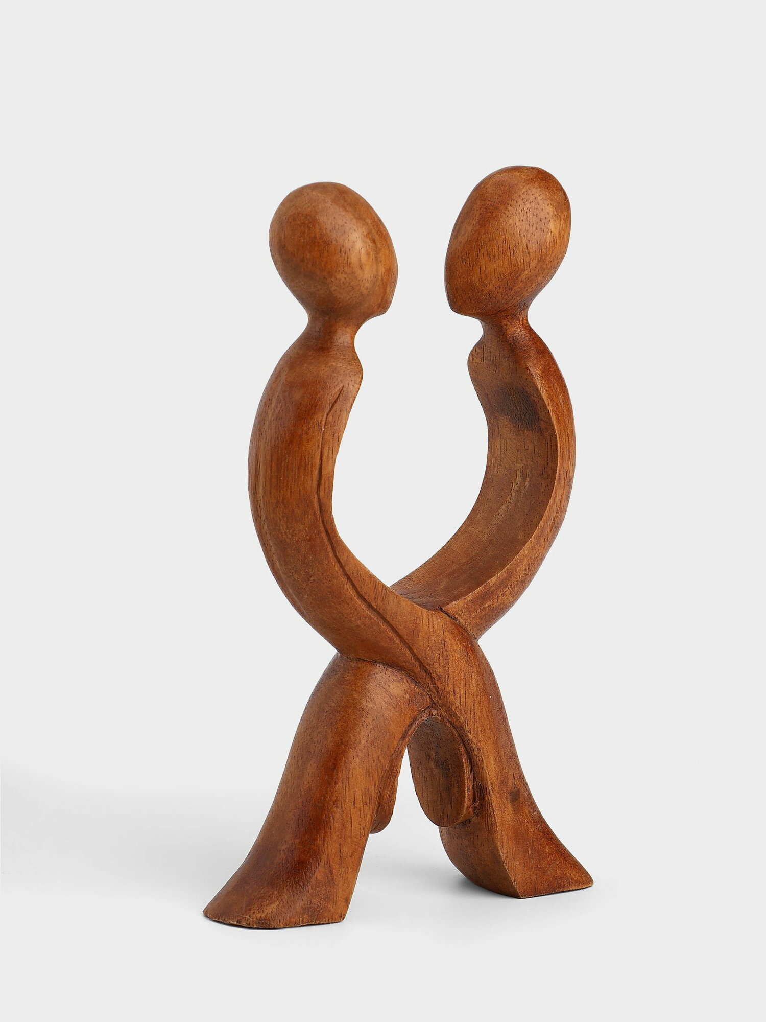 Абстракция "Любовь" дерево Суар, 12х3х20 см, размер упаковки: 12 x 20 x 3 см.