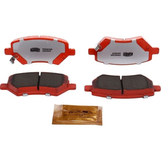 Колодки тормозные Nibk для BAIC U5 Plus (21-) передние (4шт.), PN0838S