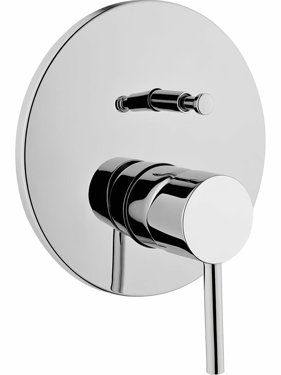 Смеситель для душа Vitra Minimax S встраиваемый, однозахватный, внешняя часть, цвет: хром A42210EX