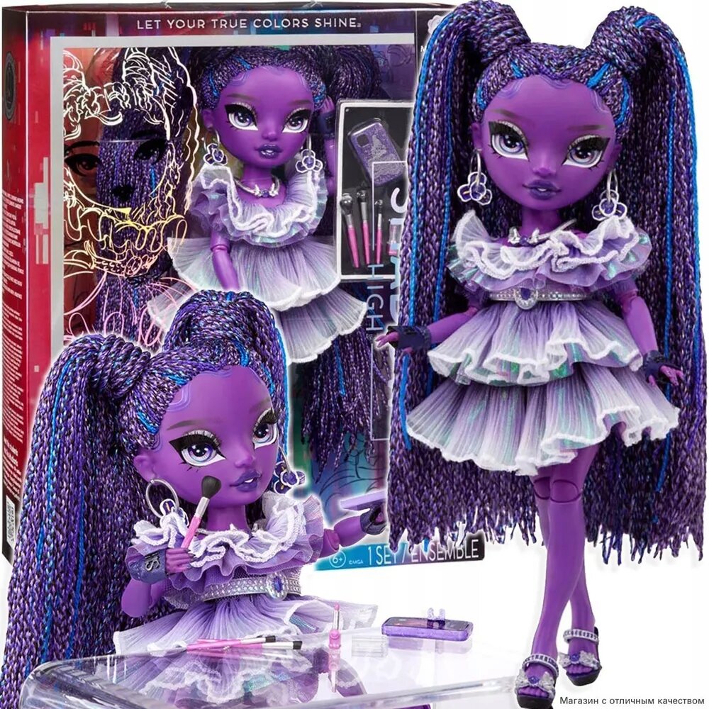 Кукла Shadow High Violet Willow Fashion Doll, кукла-модель с эффектами