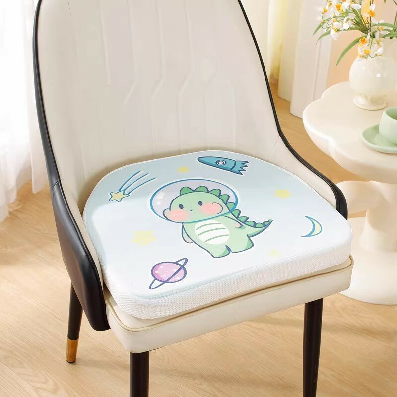 Подушка для увеличения роста детей, детский стульчик для кормления, сиденье в форме подковы, приподнятая и утолщенная подушка для стула, подушка для стула для учеников начальной школы.