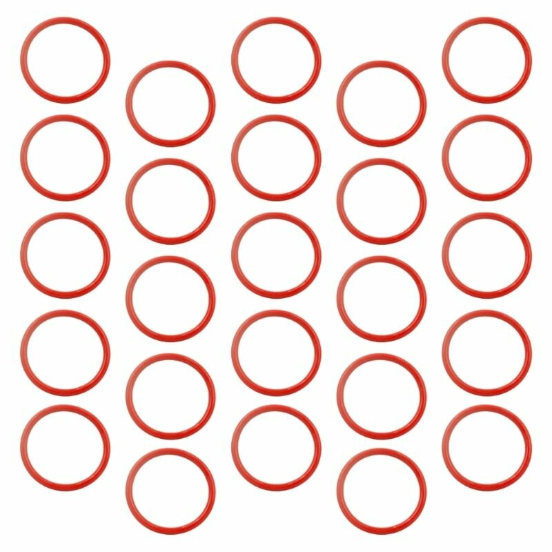 100 шт, аксессуары для термостойких силиконовых уплотнительных колец кофемашин