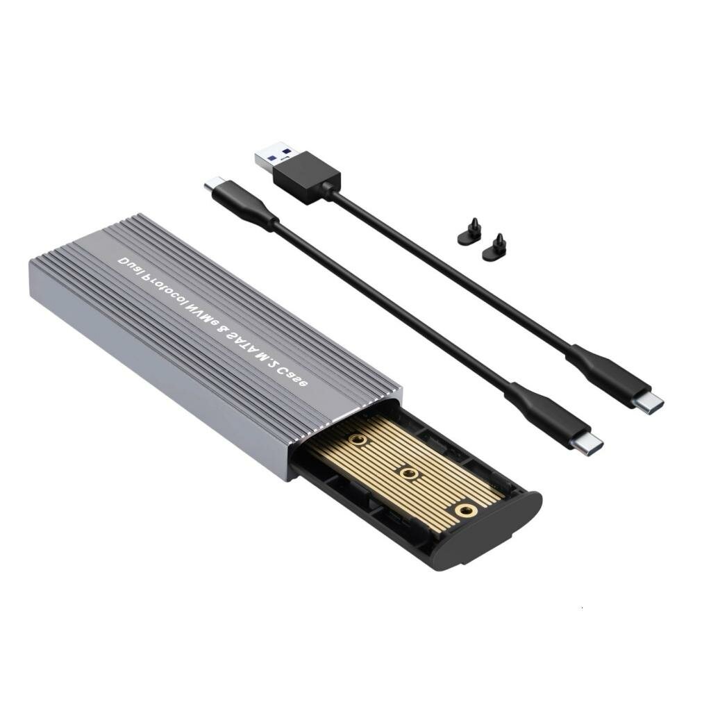 USB-C-корпус для M.2-накопителей, Двойной провод