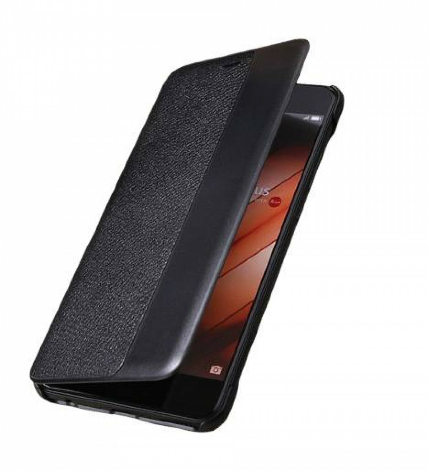 Защитный чехол Чехол. ру из импортной кожи с боковым окном Smart Wake для Huawei P10