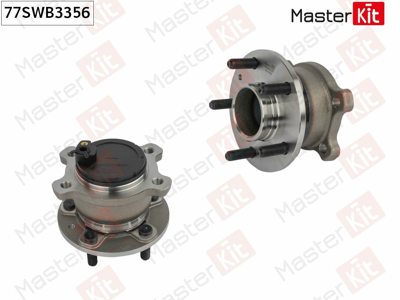 Ступица в сборе с подшипником зад. Ford FOCUS II DA HCP DP/KUGA I/MONDEO IV BA7 200 MasterKit 77SWB3356