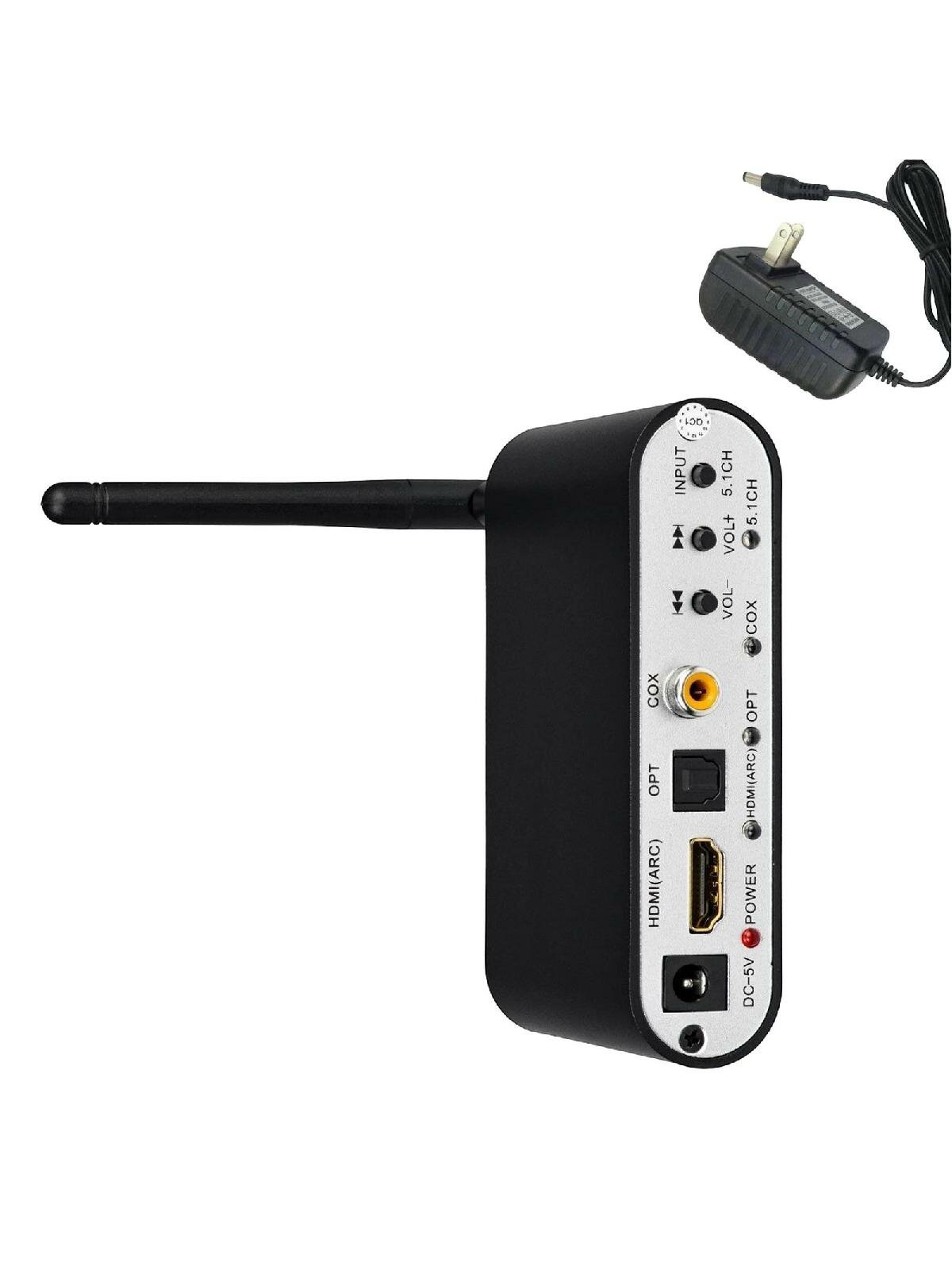 5.1-канальное декодирование звука SPDIF Коаксиальный и USB входы для звуковых систем