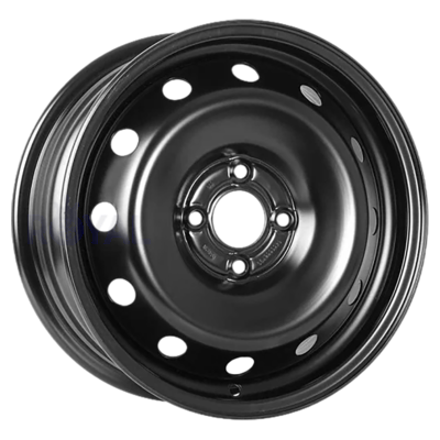 Штампованный колесный диск Kronprinz/Accuride Веста 6x15/4x100 ET50 D60,1 Black (RZA30452AV) (3,5 мм) 450 кг
