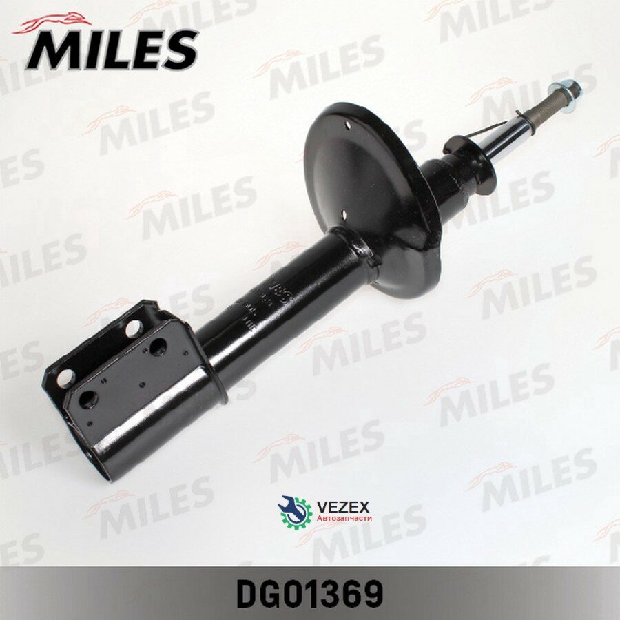 MILES DG01369 Амортизатор передний (LADA LARGUS / NISSAN ALMERA (G15) / RENAULT SANDERO STEPWAY 1.2/1.4/1.6/1.5DCi 07-) (KYB 338713) DG01369
