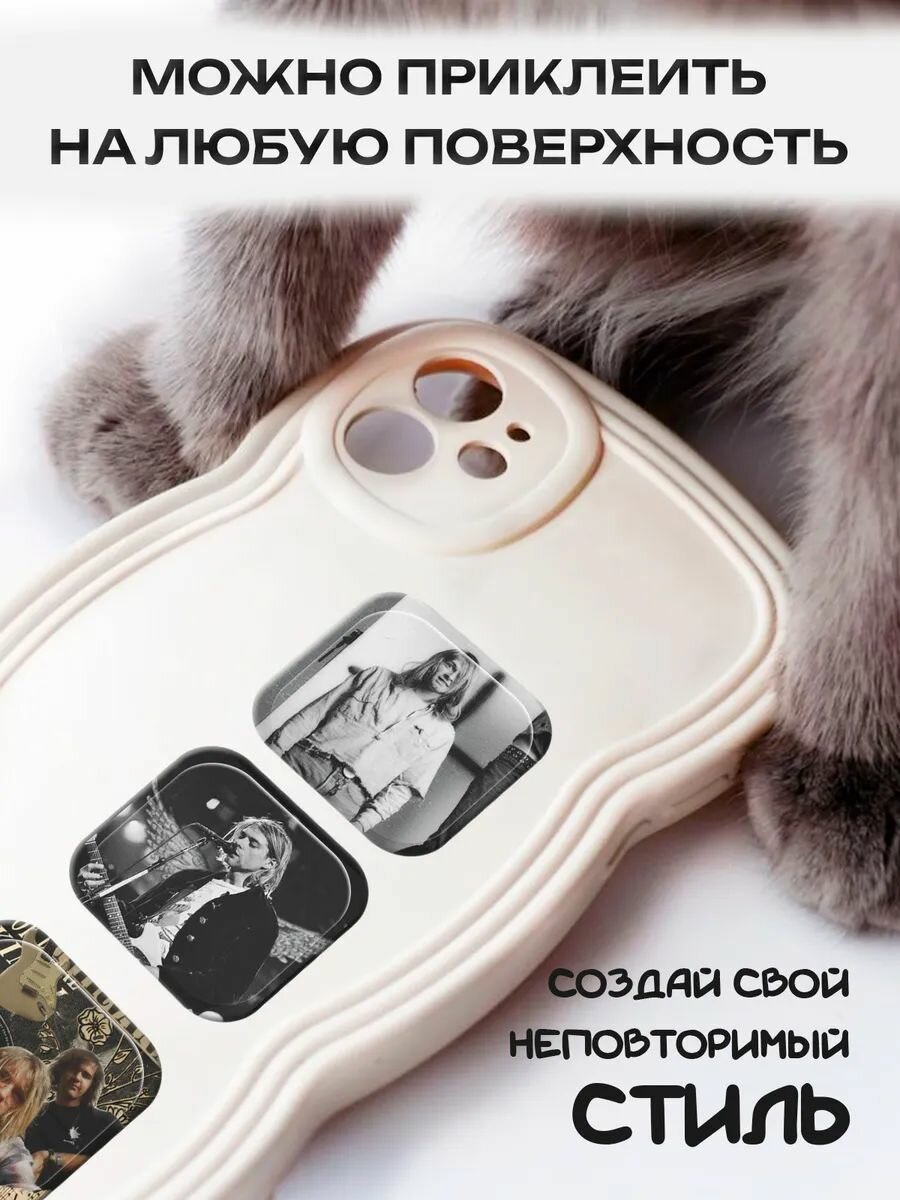 3D стикеры на телефон нирвана — фото 1