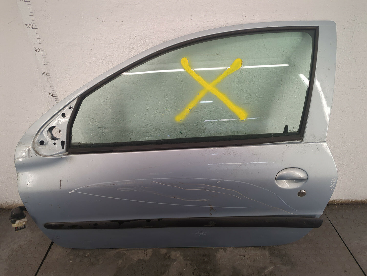Дверь боковая (легковая) левая передняя Peugeot 206 Б/У