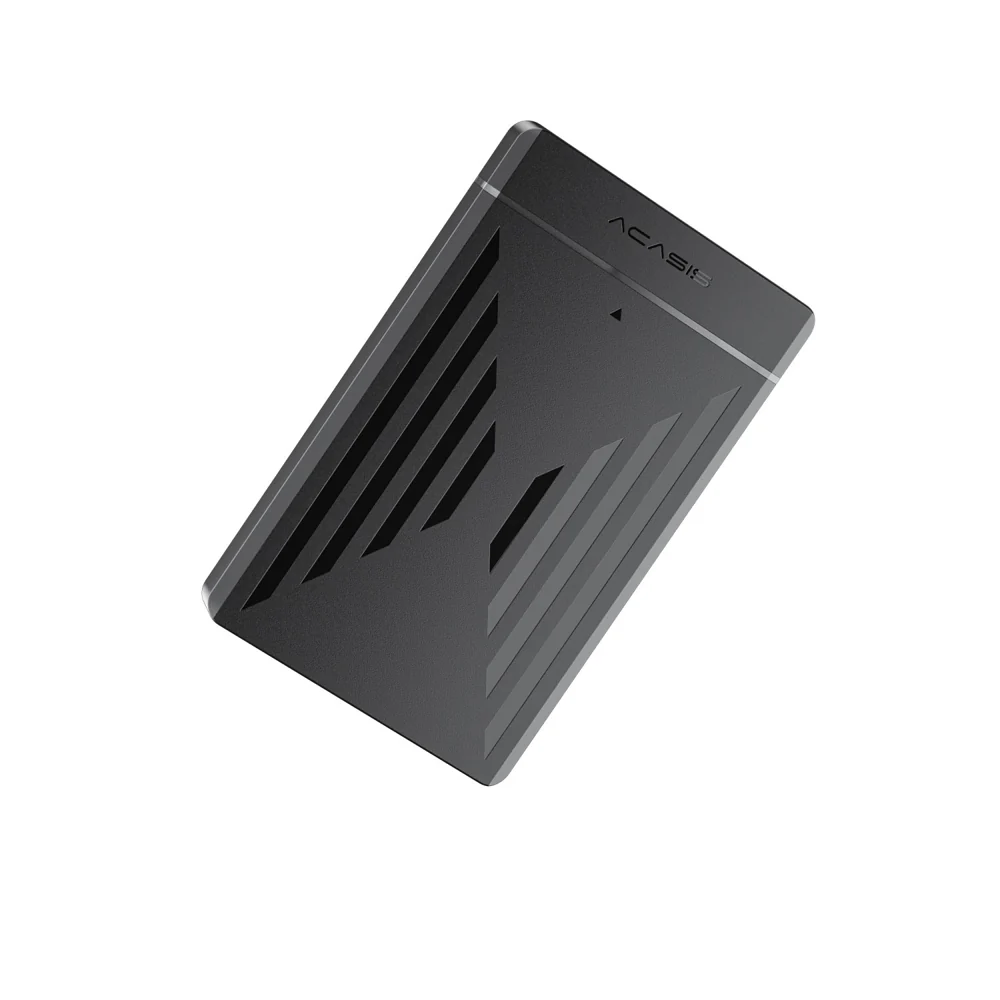 Корпус для жёсткого диска ACASIS, пластиковый, чёрный, 2.5", 1 шт