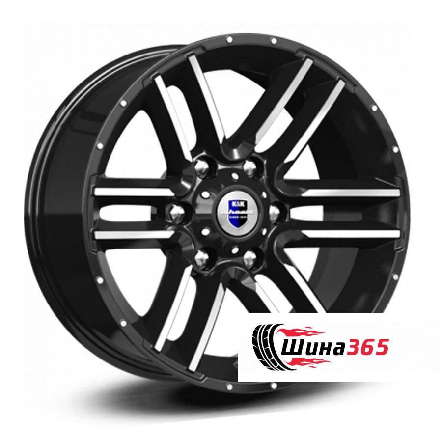 Литой колесный диск КиК Алгама R17 / 8J PCD 6x139.7 ЕТ -10 ЦО 106.1