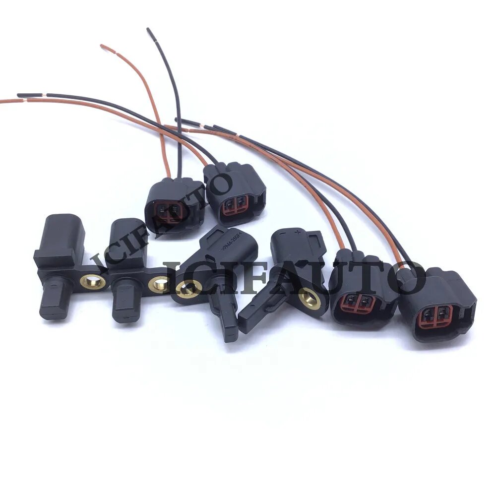 Штепсельный разъем, передний и задний датчик скорости колеса из АБС для Mazda 3 5 2004-2015 BP4K-43-701A BP4K-43-711A 3M5T-2B372-AB