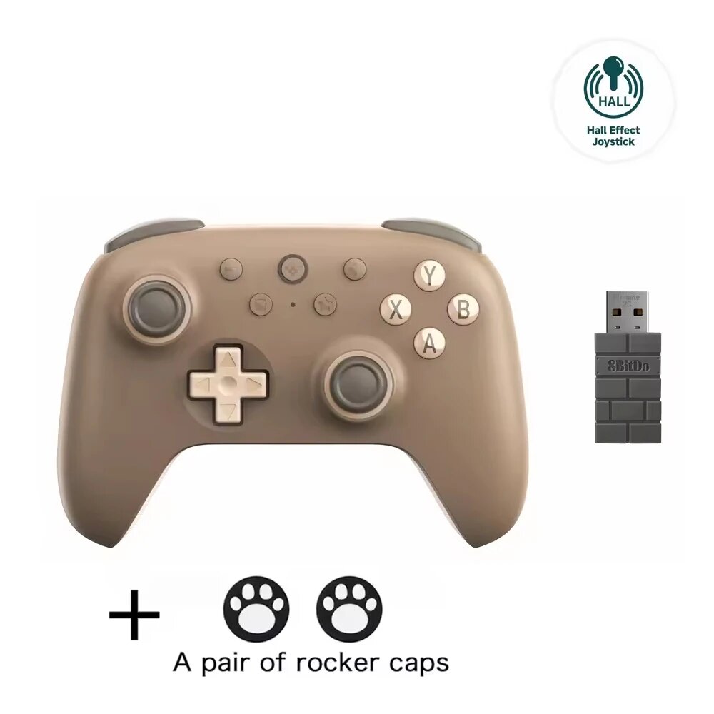 Беспроводной игровой контроллер Ultimate 2C для ПК, Windows 10, 11, Steam Deck, Raspberry Pi, Android с эффектом Холла