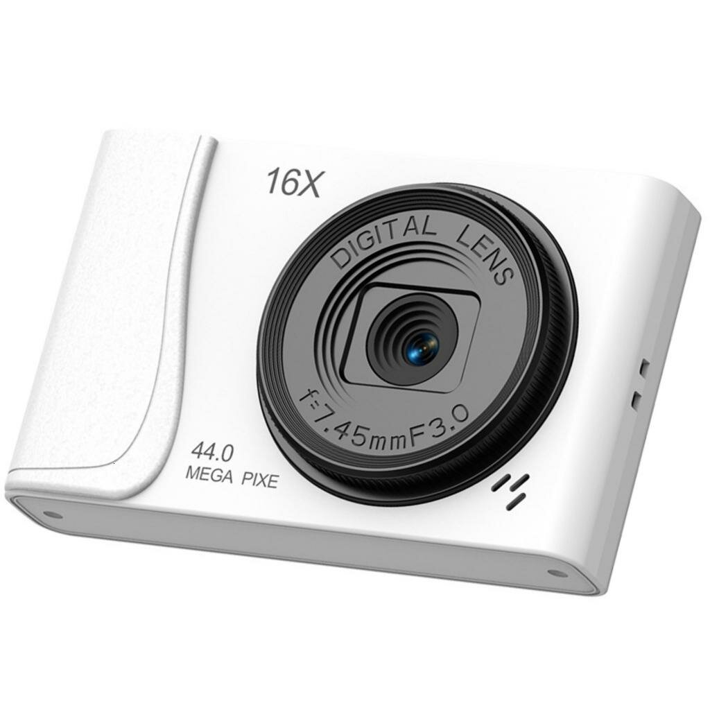 Портативный цифровой фотоаппарат, Белый