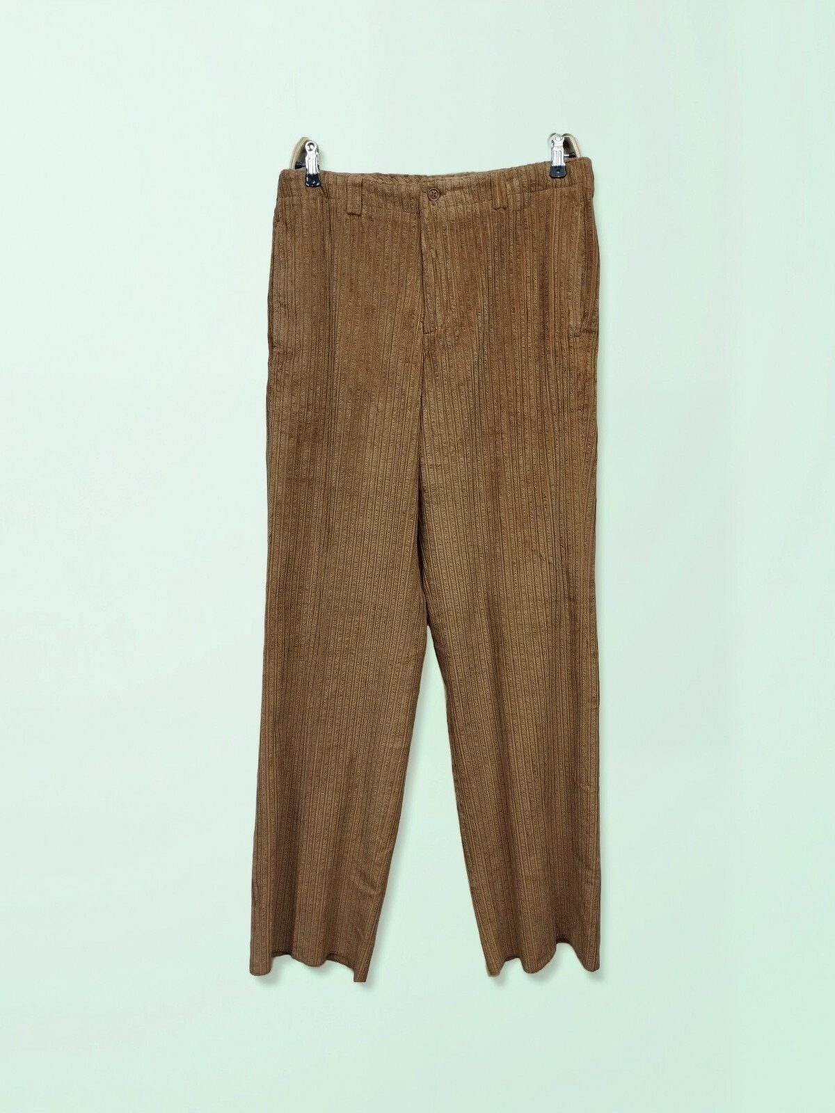 Брюки трубы вельвет