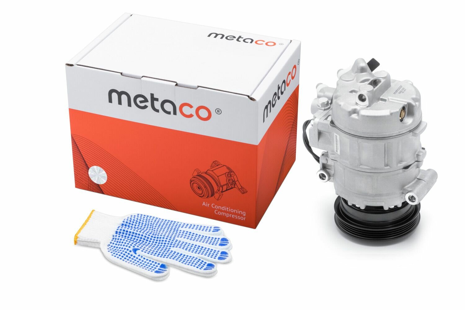 Metaco Компрессор кондиционера AUDI A4 B5 / SKODA SUPERB (2002-2008)/ VW PASSAT AW8D002600811A - муфта