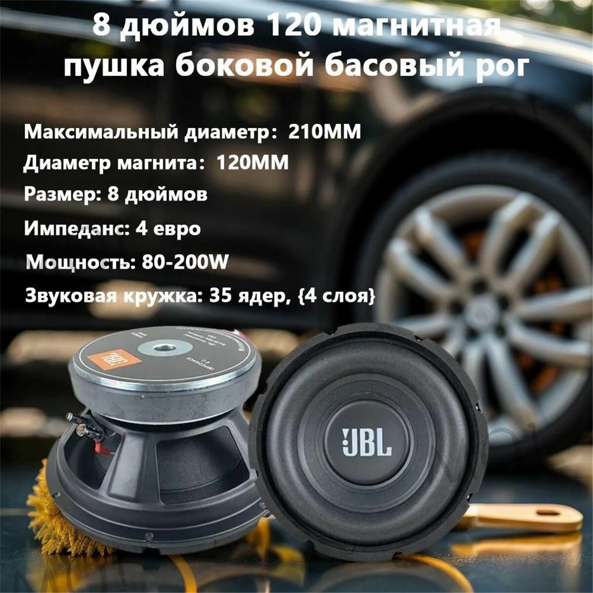 Сабвуфер для автомобиля